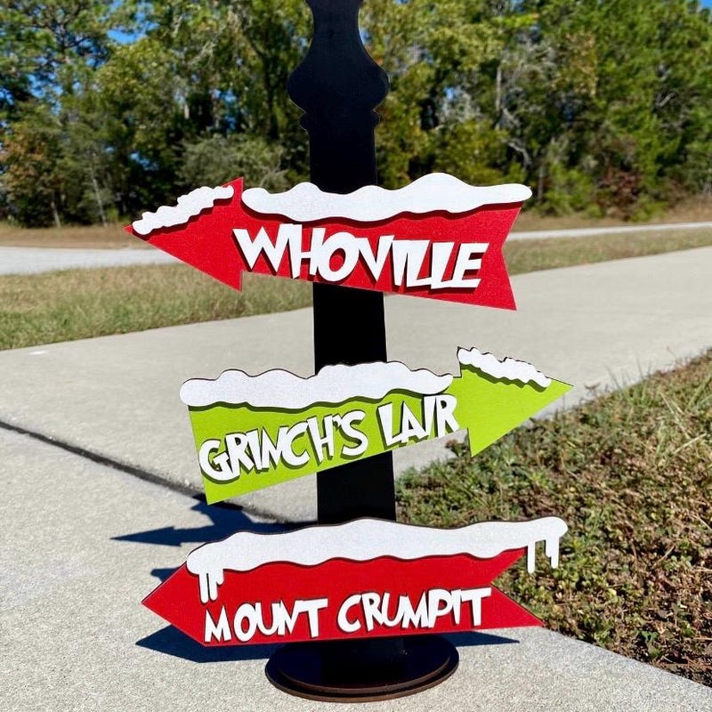 Grinch Arrows - Etsy