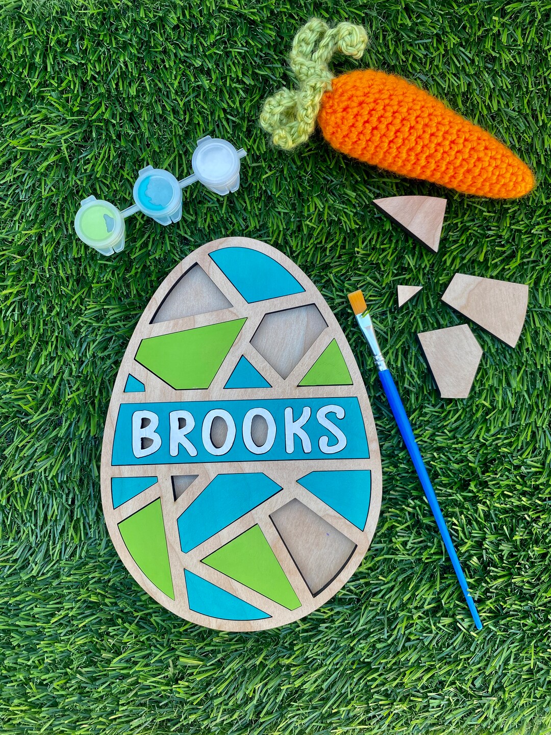 Easter DIY Puzzle, Custom Easter Puzzle, Personalized Easter Puzzle ...