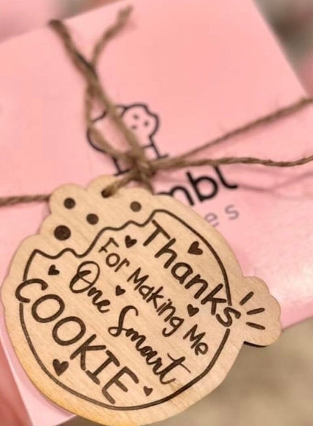 Smart Cookie Tag, Crumble Cookie, Cookie Tag, Teacher Gifts, Teacher ...