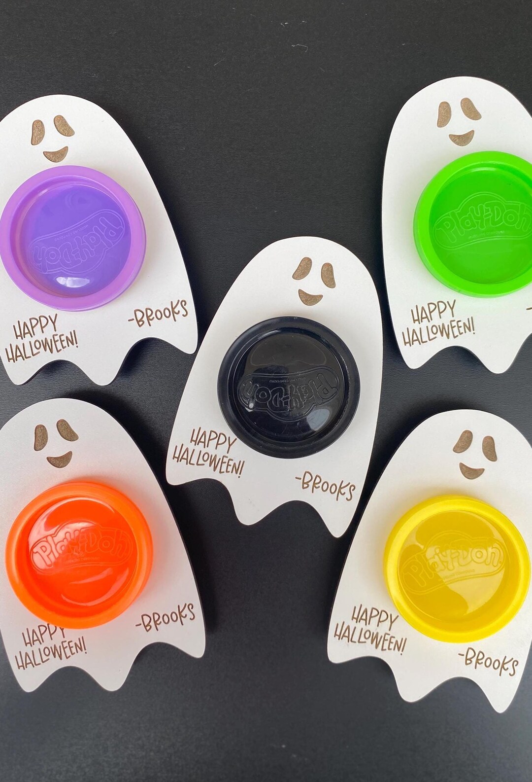 Ghost Playdoh, Halloween Playdoh, Halloween Classroom Gifts, Classroom ...