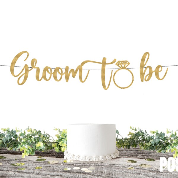 Groom to Be Banner - Etsy
