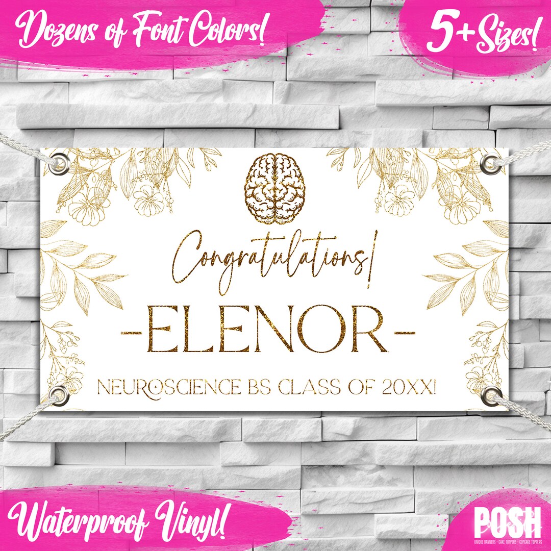 PERSONALIZED NEUROLOGY BANNER | Doctor, Future Doctor, Personalized ...