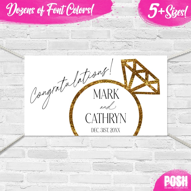 Engagement Banner - Etsy