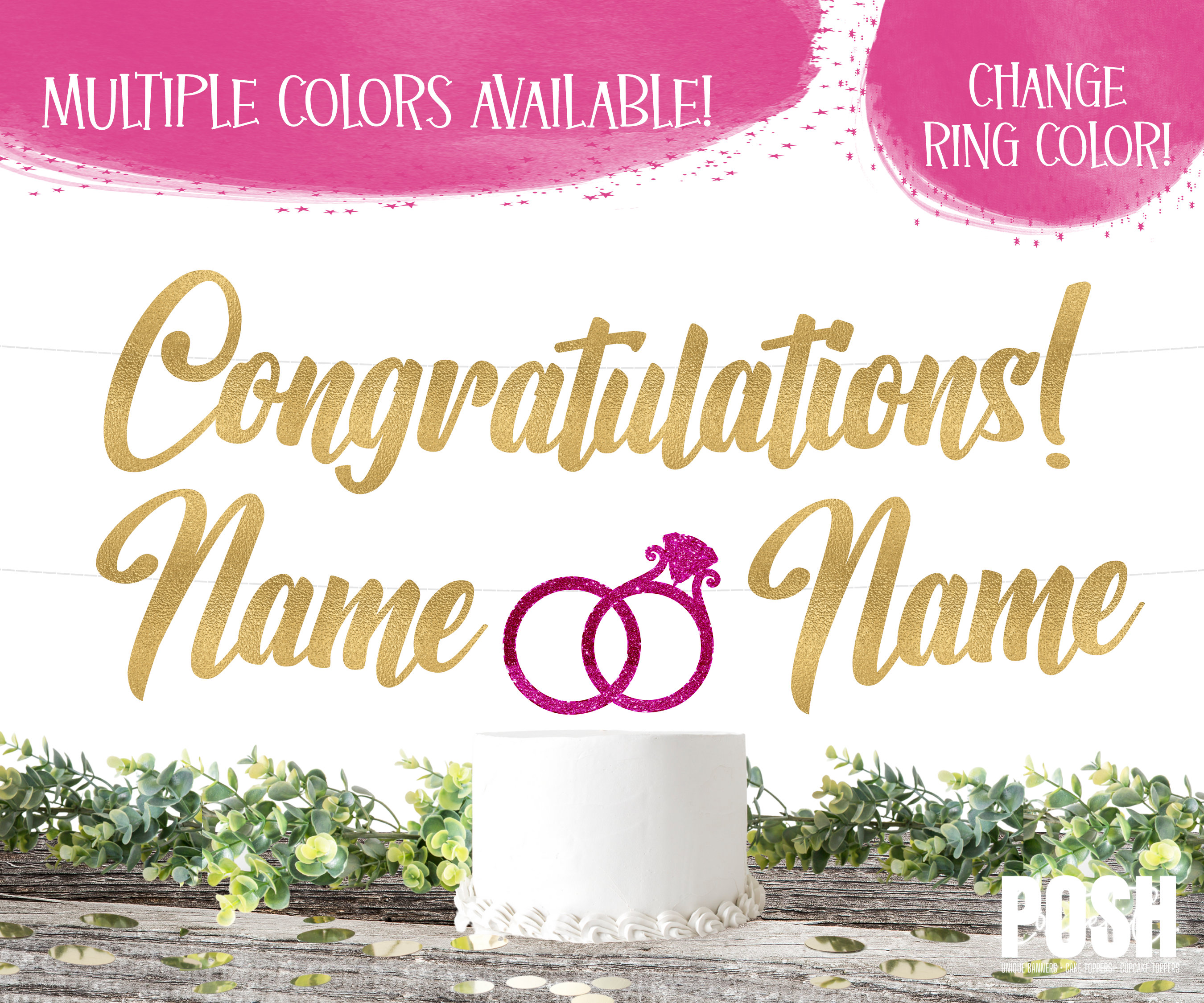 Congratulations Wedding Banner