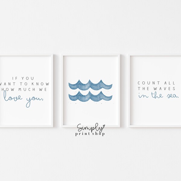 Count All the Waves - Etsy
