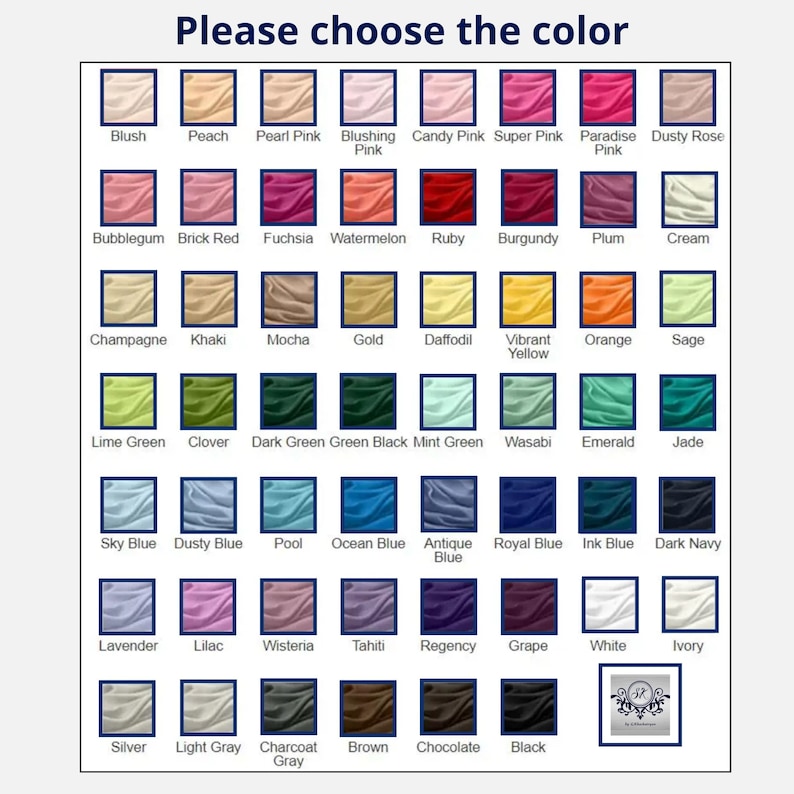 Sample of the Fabric of Color - Etsy