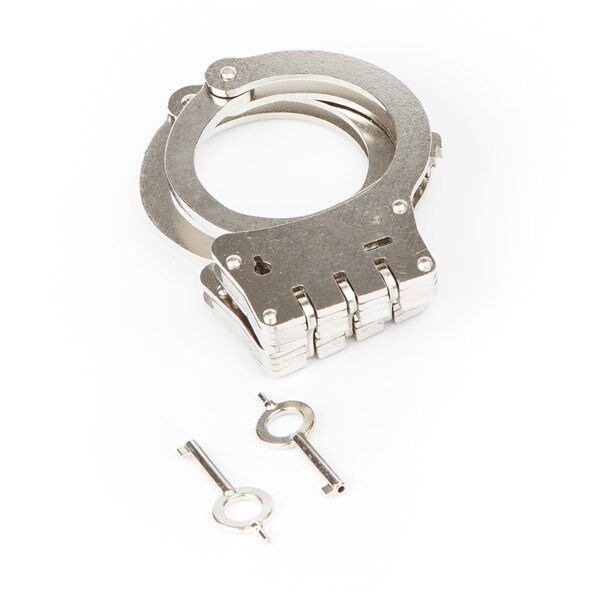 Universal Handcuff, Handcuff, Black and Silver Color Option - Etsy