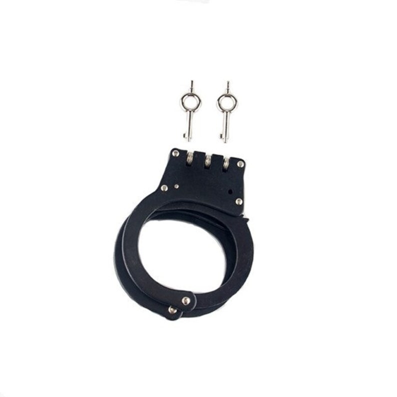 Universal Handcuff, Handcuff, Black and Silver Color Option - Etsy