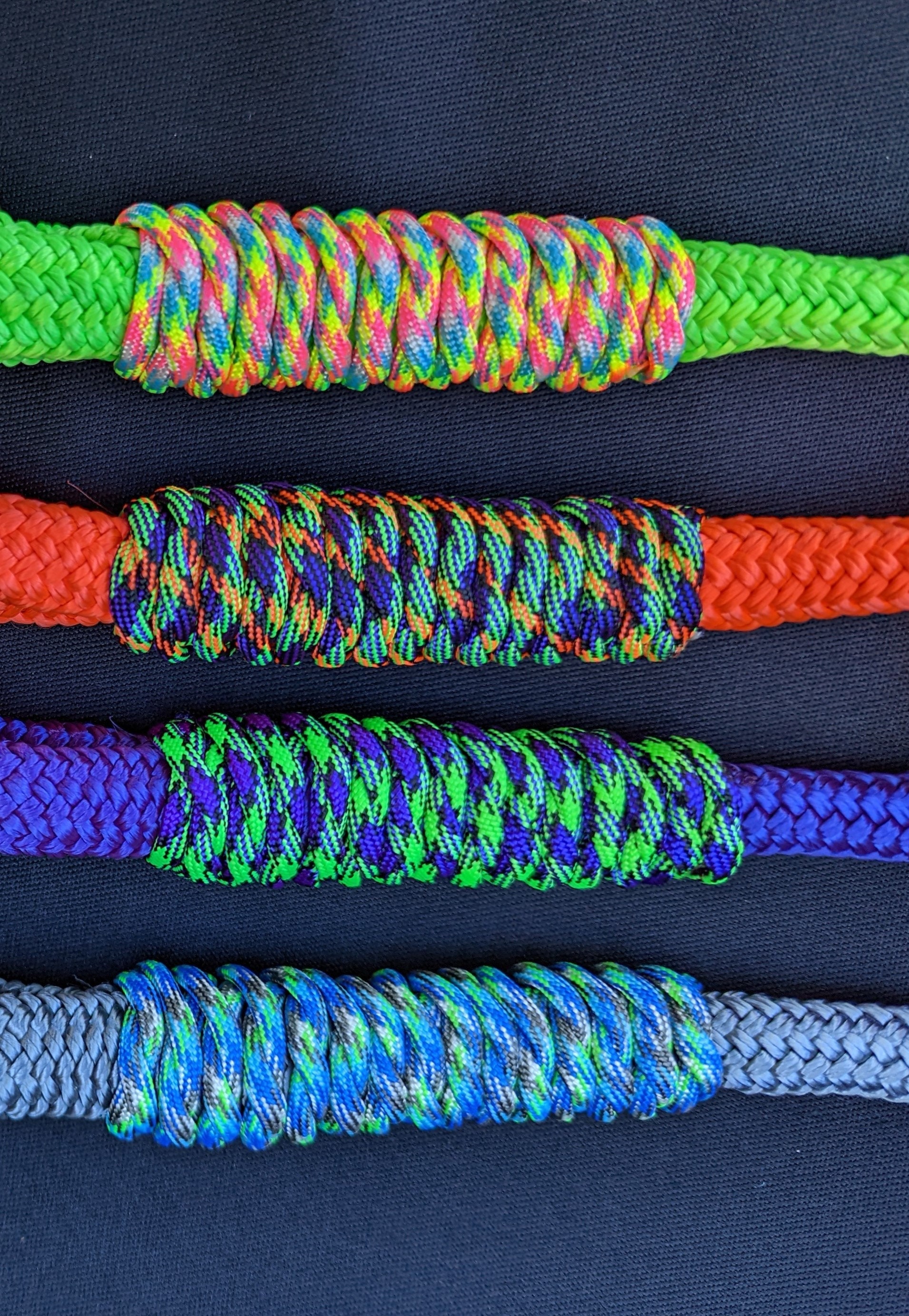 Miniature Horse and Pony LEAD ROPE With PARACORD Wrap 4ft - Etsy