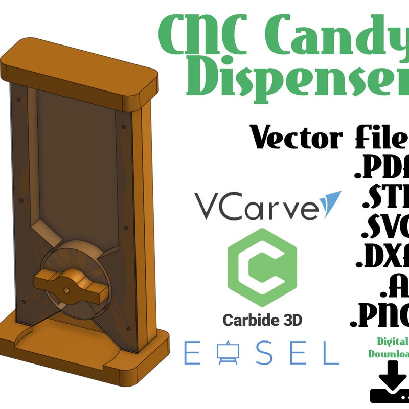 Candy Dispenser Svg - Etsy
