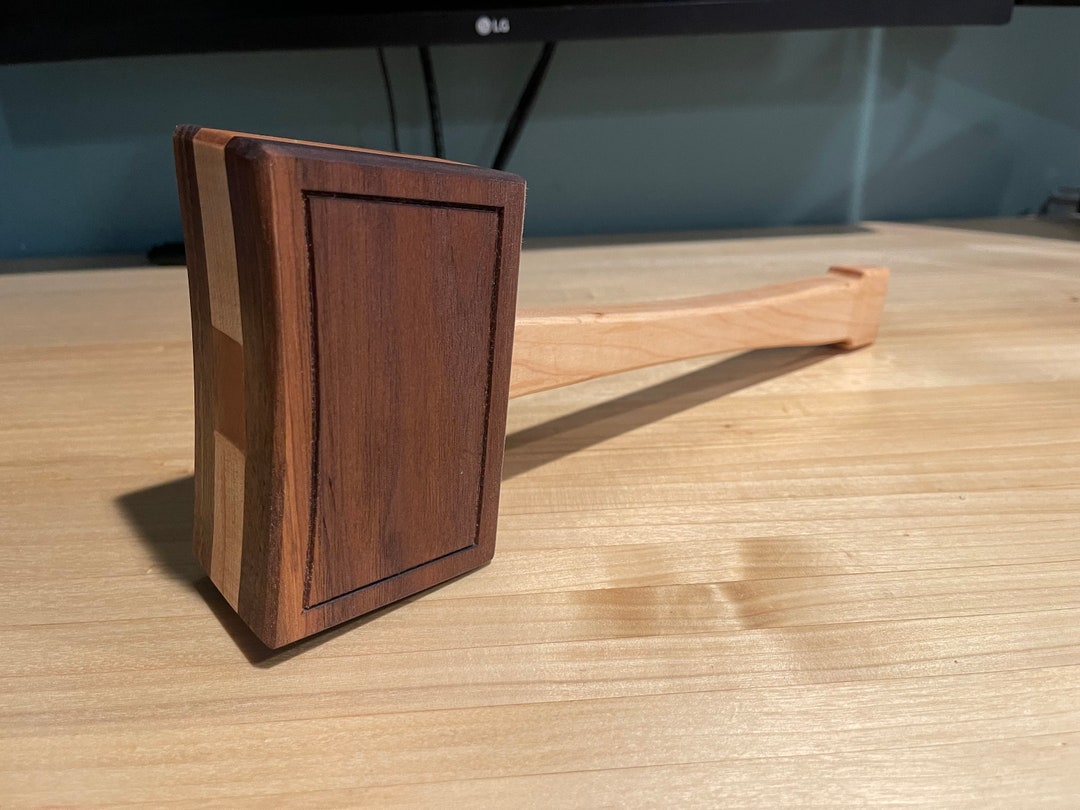 Wooden Mallet CNC Files | Crafting Vector Files (.STL .SVG .dxf .pdf ...