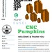 CNC Wooden Pumpkin Blueprint: Fall Decor Vector Files (digital Download ...