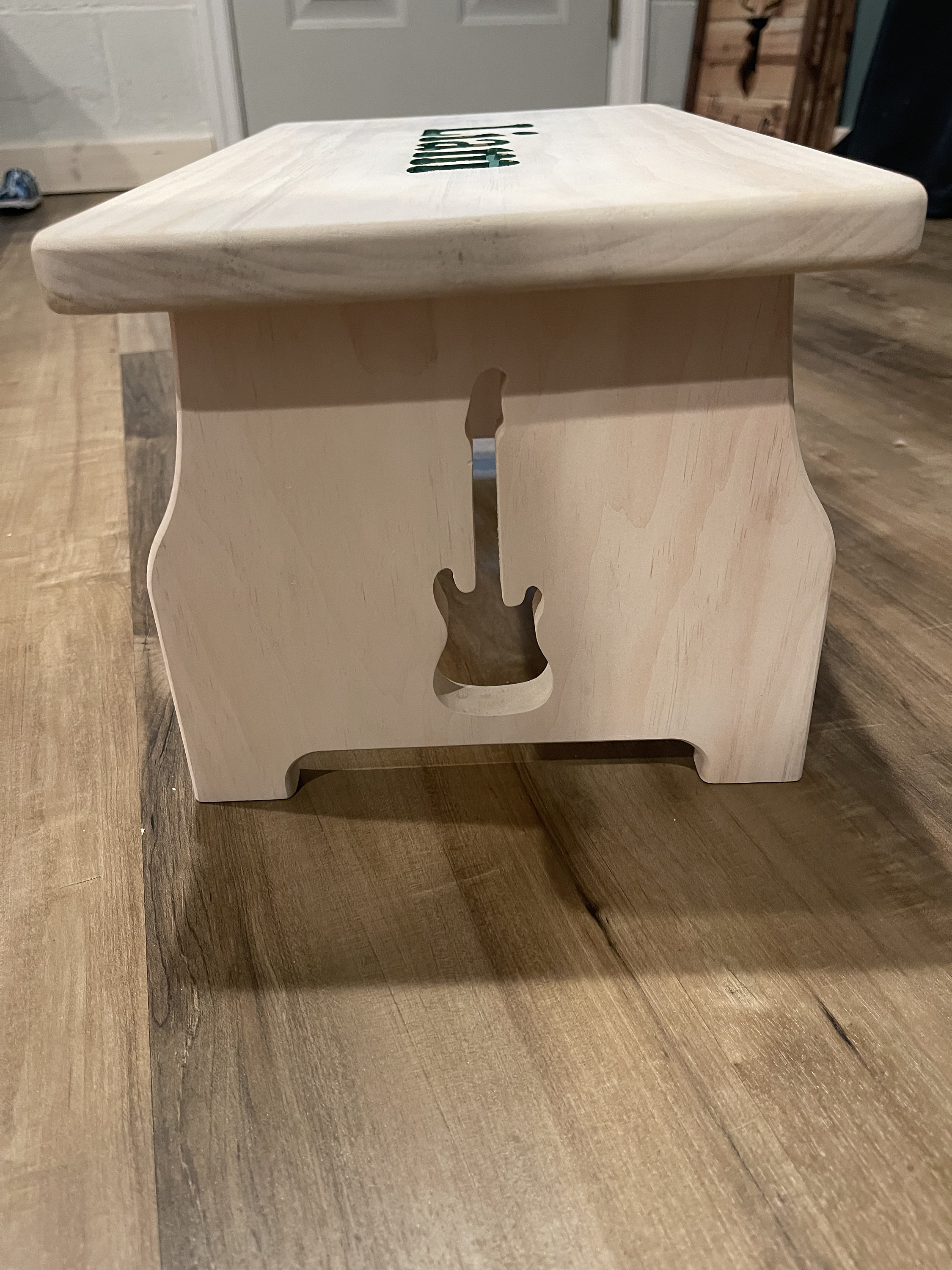 CNC Children's Name Stool Files | Carbide Create | Vcarve | .DXF | .STL ...