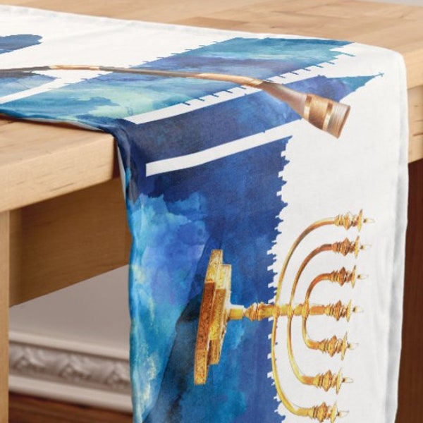 Shabbat Tablecloth - Etsy