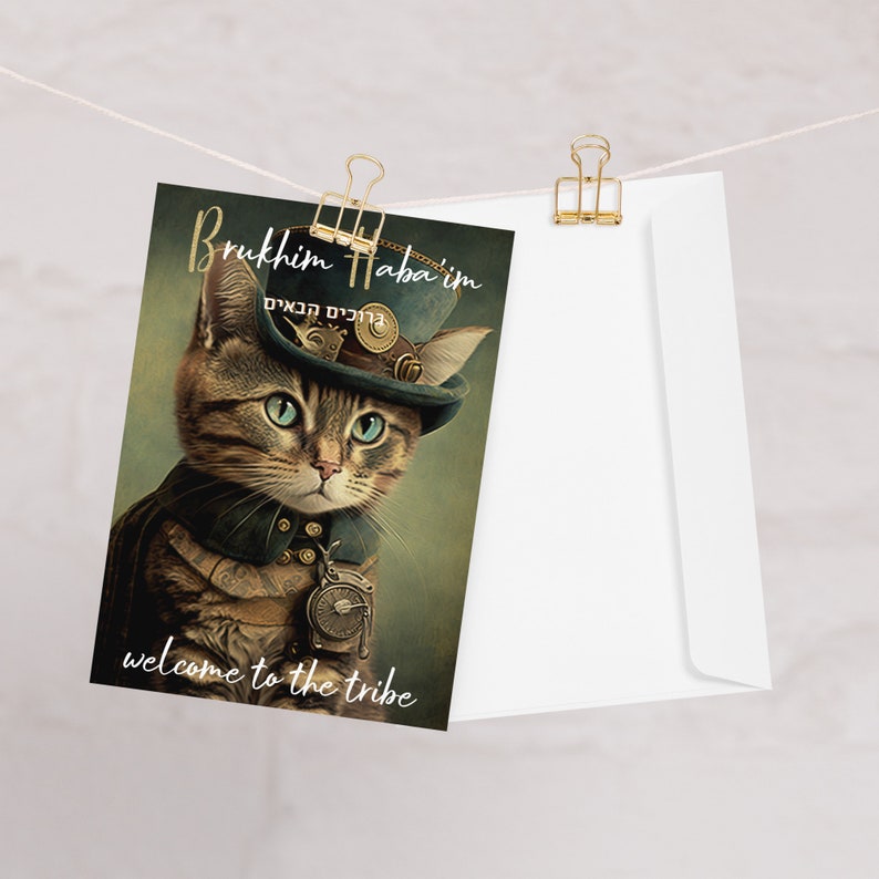 Convert Congratulations Card. Welcome to the Tribe. Suitable - Etsy