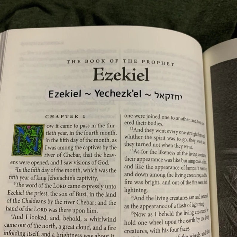 New Testament Bible Titles Sticker Sheet #2: Messianic Writings - Etsy