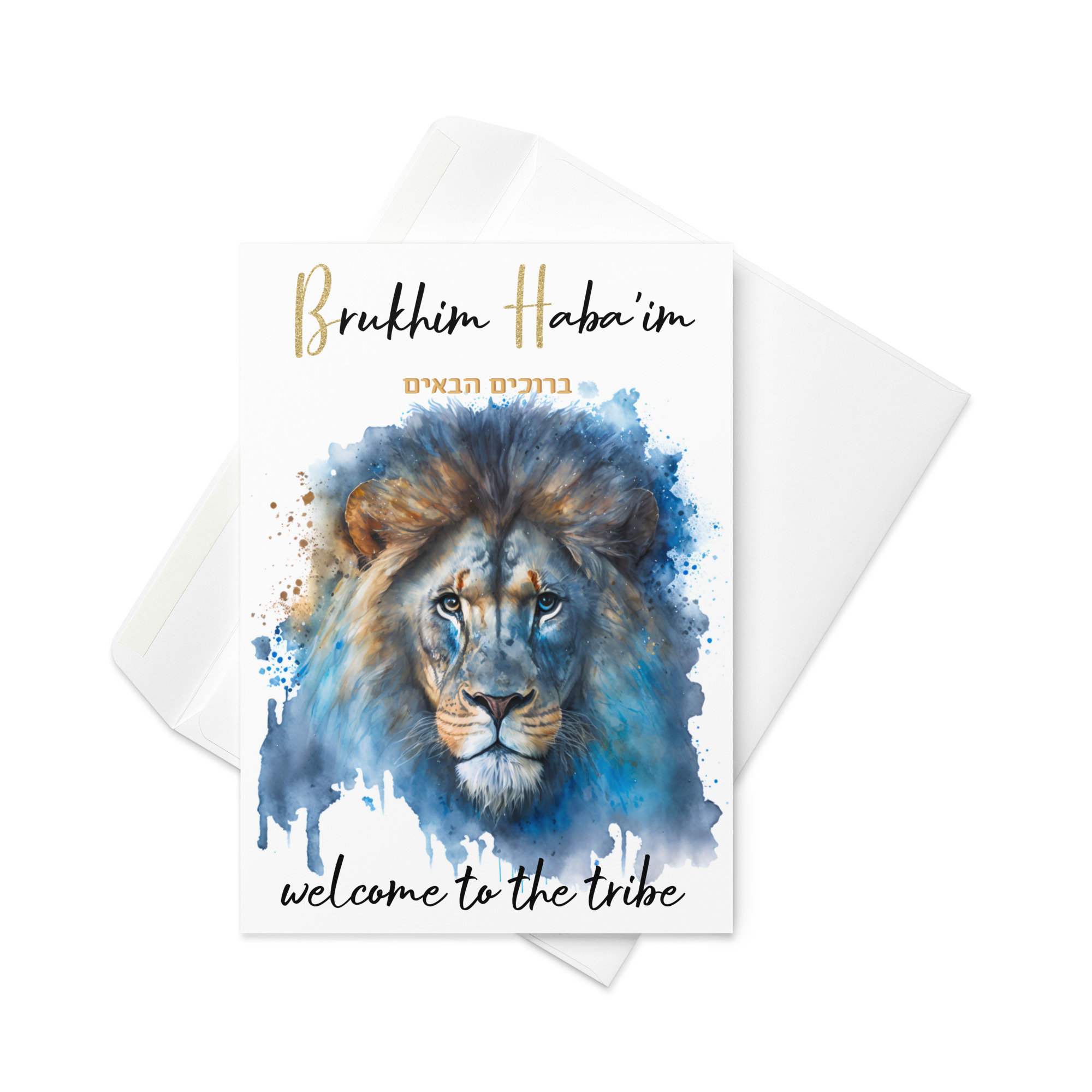 Convert Congratulations Card. Welcome to the Tribe. Suitable for ...