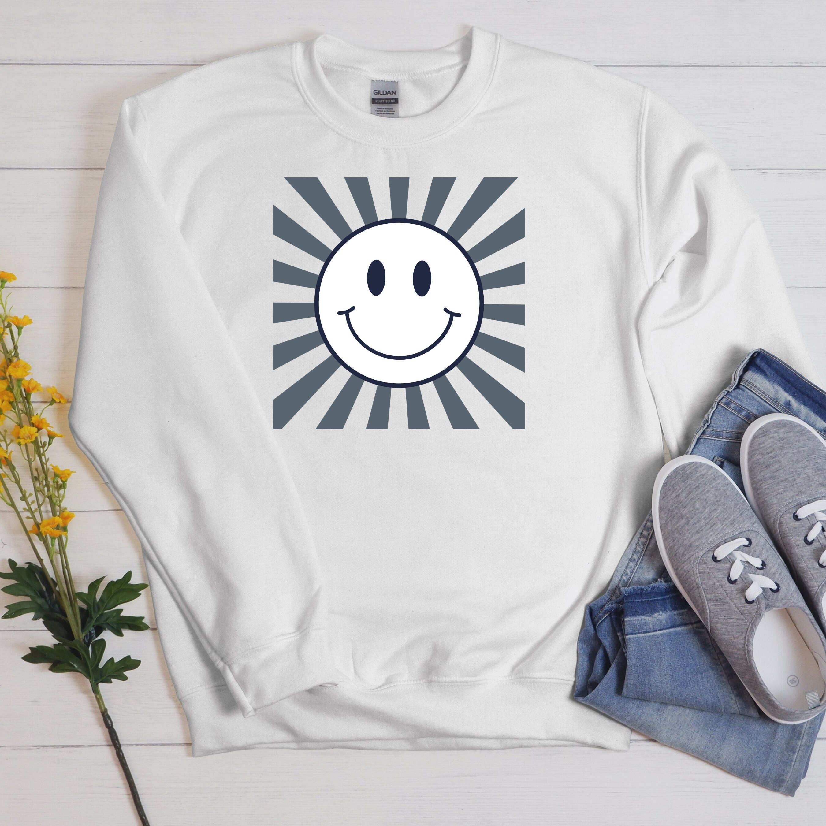 Retro Smiley Face PNG | Retro Smiley Face Shirt Design | PNG ...
