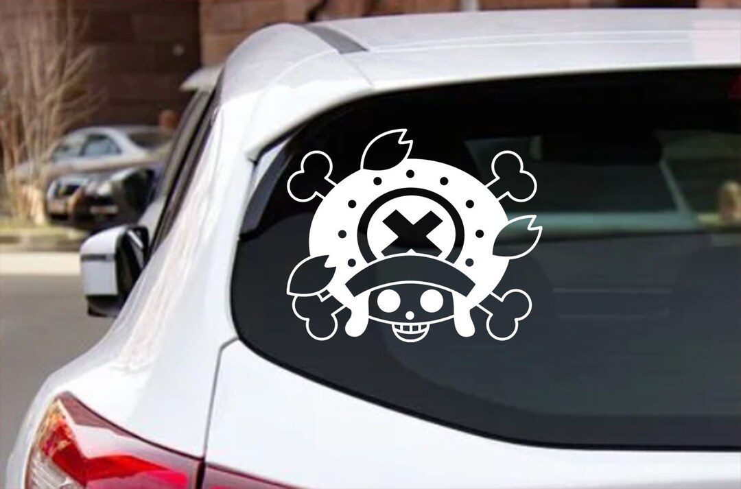 Chopper Logo Decal Skull Straw Hat Pirate Anime - Etsy UK