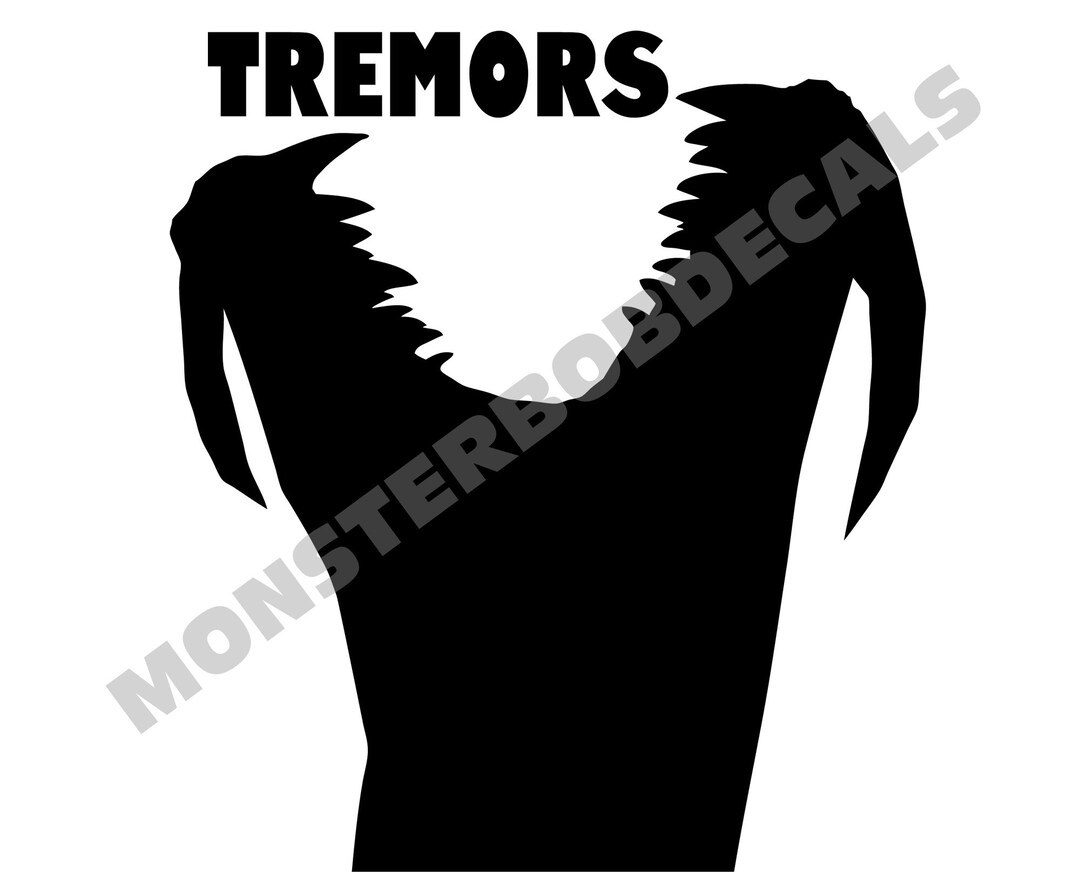 Tremors Vinyl Decal, Horror Movies, Slashers - Etsy