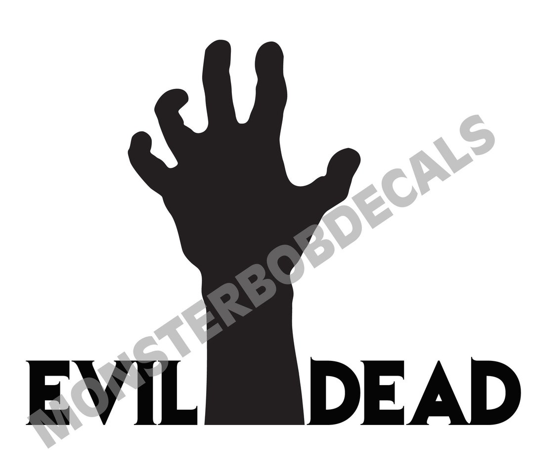 Evil Dead Vinyl Decal, Horror Movies, Slashers - Etsy