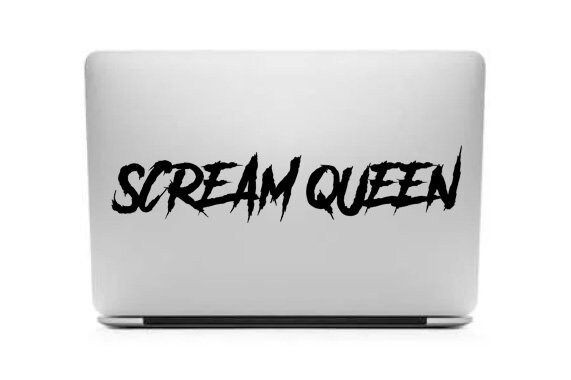 Scream Queen Vinyl Decal Horror Movies Slashers - Etsy