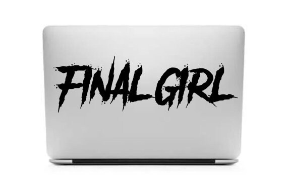 Final Girl Vinyl Decal, Horror Movies, Slashers - Etsy