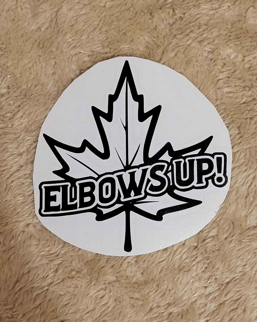 Elbows Up! Decal Canada - Etsy