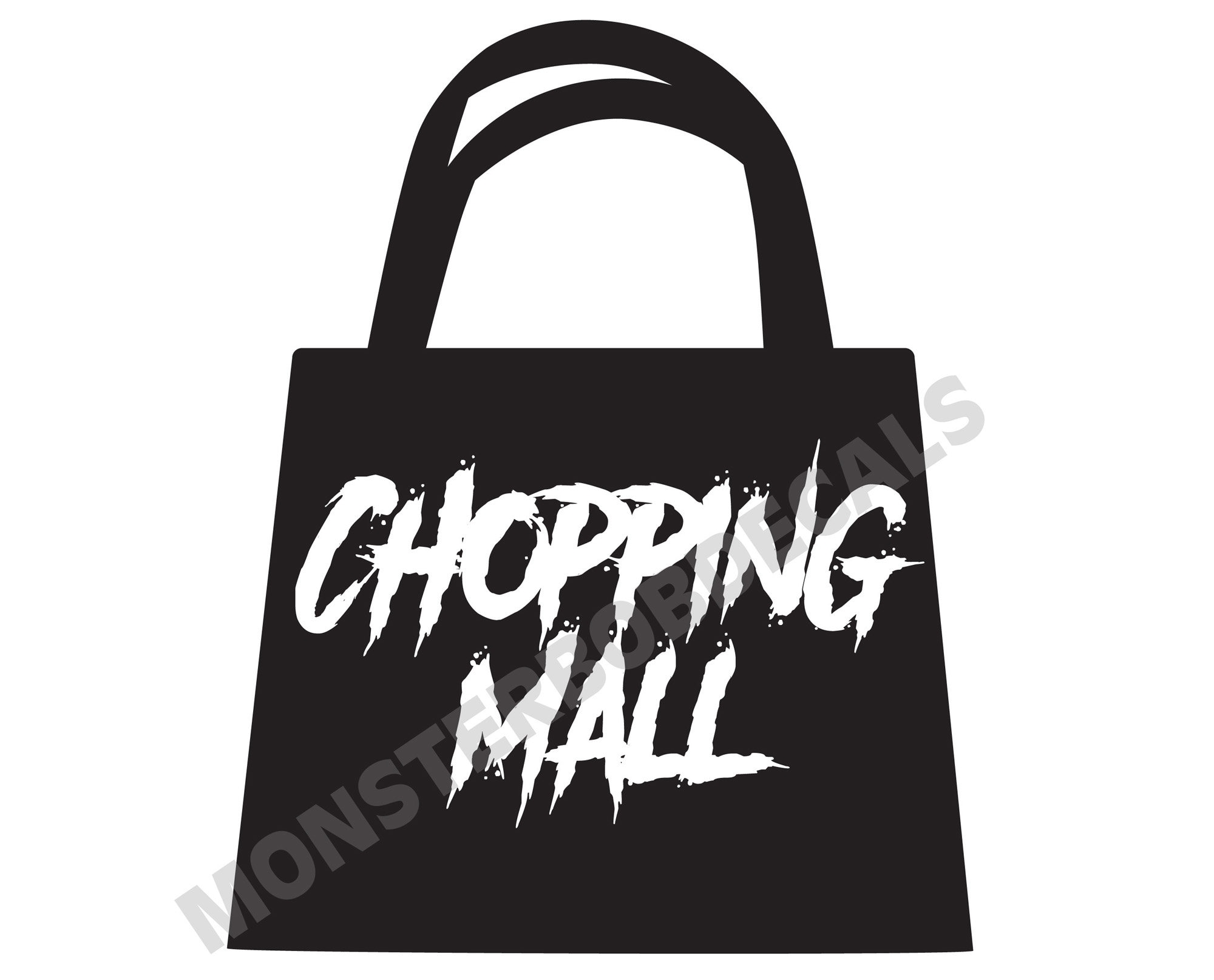 Chopping Mall Vinyl Decal, Horror Movies, Slashers - Etsy