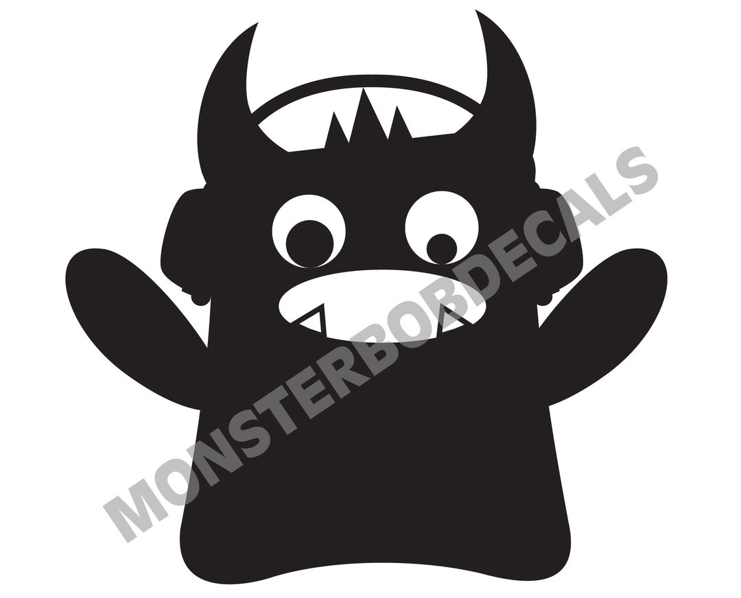 Monster BOB Vinyl Decal - Etsy