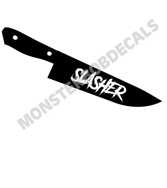 Bumper Stickers Horror Movie Knives Vinyl Decal Paper & Party Supplies ...
