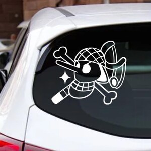 Usopp Logo Decal Skull Straw Hat Pirate Anime - Etsy