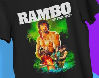 Rambo Fan Art - Etsy