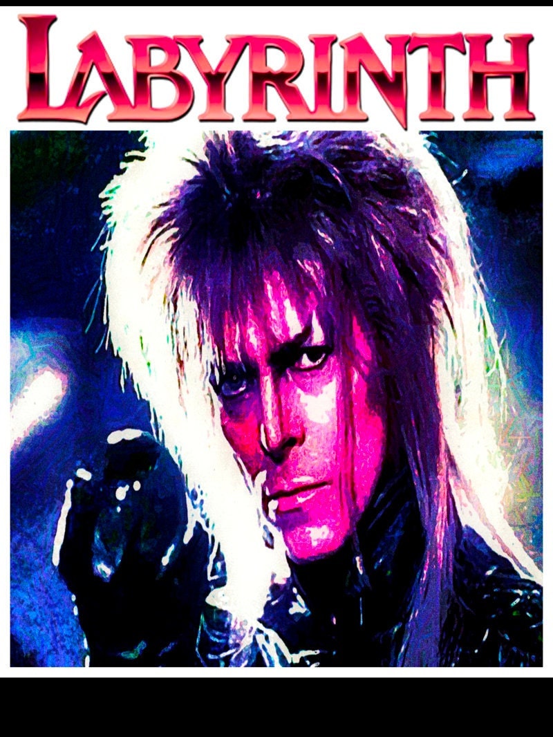 Labyrinth Jareth Soft T-Shirt, Labyrinth Movie Shirt sold by Khawla ...