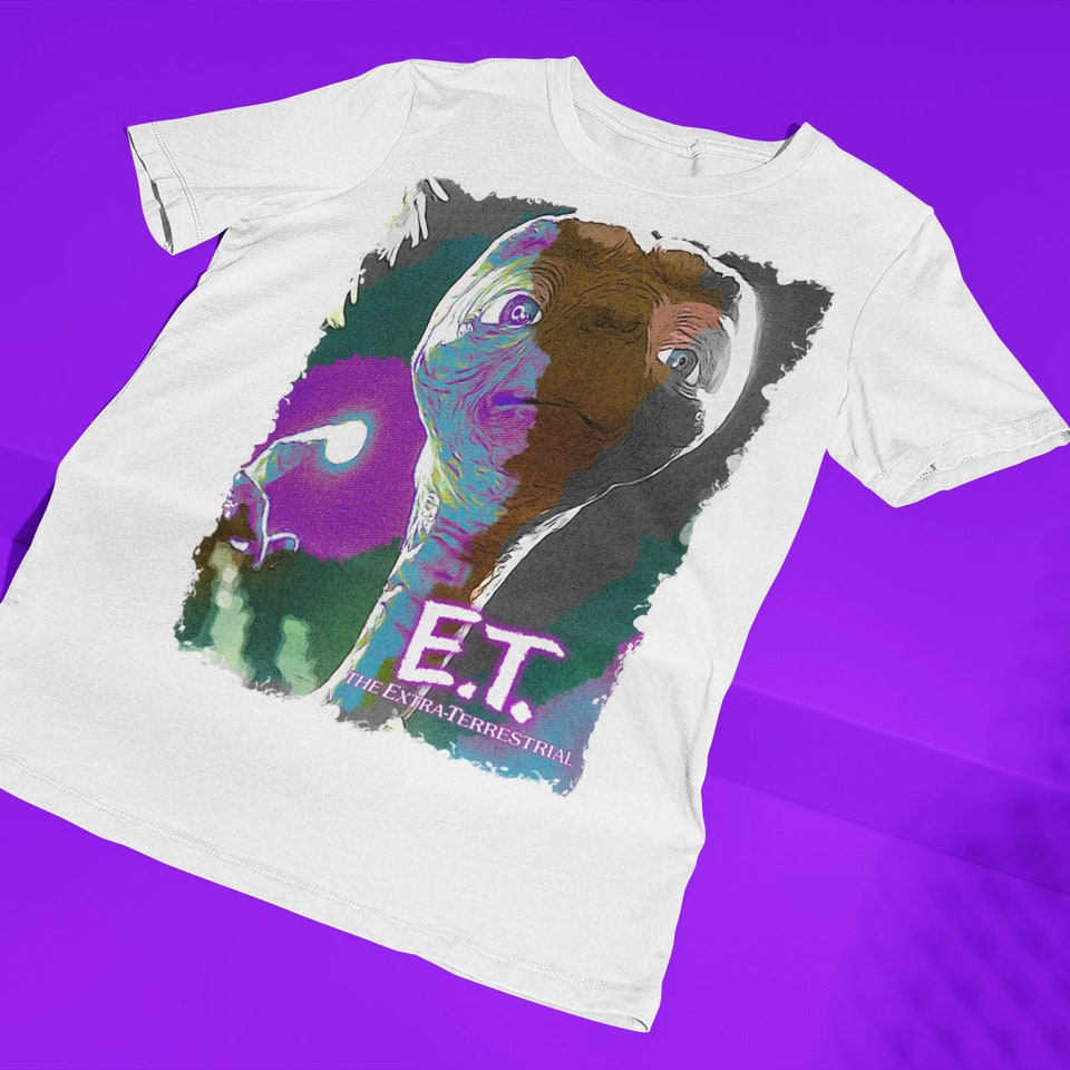 E.T. The Extra-Terrestrial Shirt, E T T-Shirt, E.T. The Extra ...