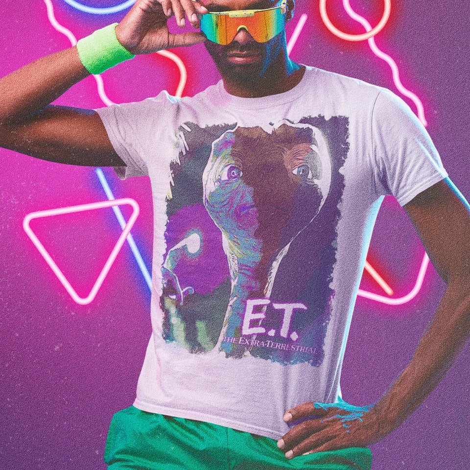 E.T. The Extra-Terrestrial Shirt, E T T-Shirt, E.T. The Extra ...