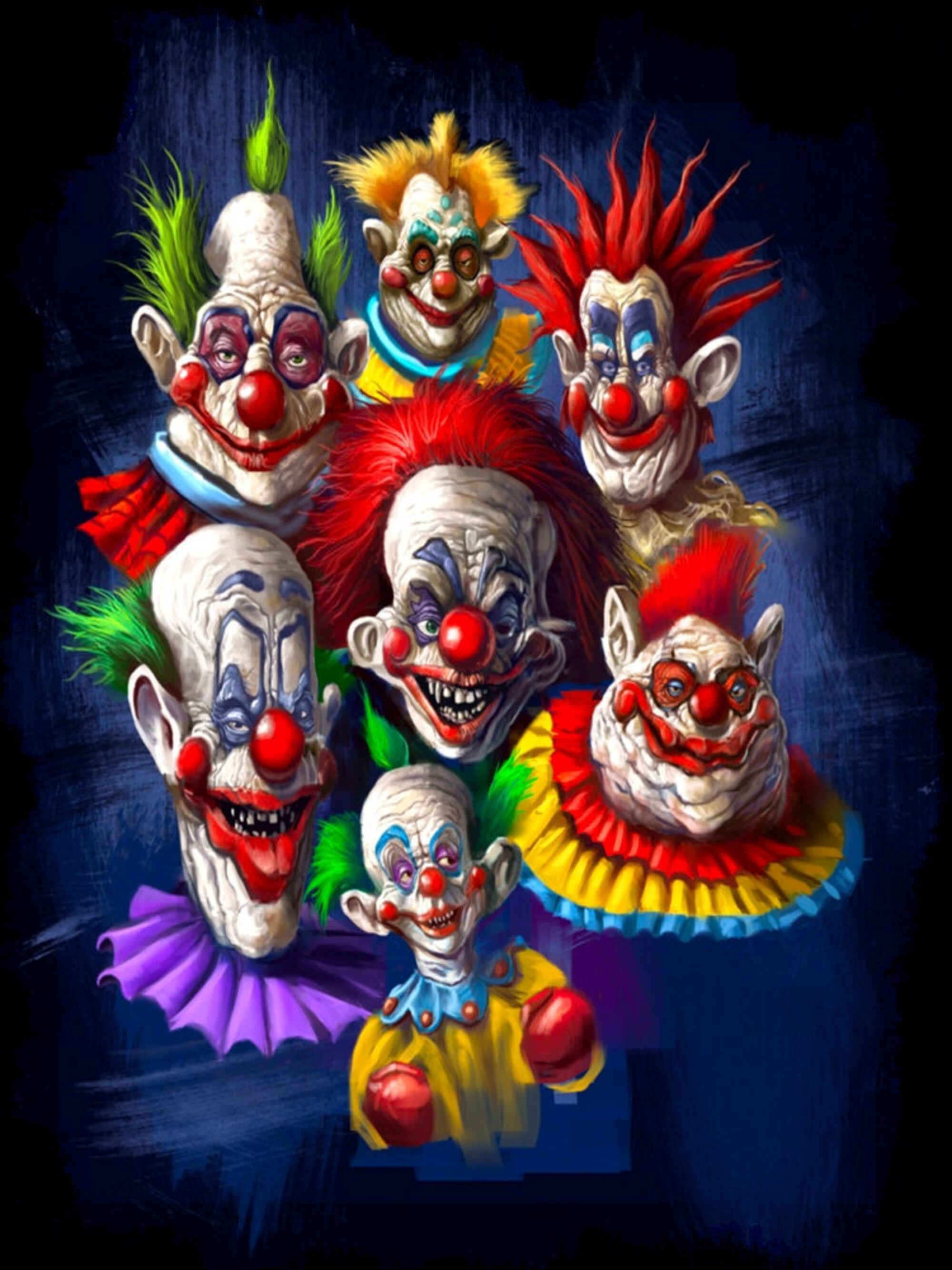 Killer Klowns From Outer Space Movie T Shirt Killer Klowns Poster T 2483
