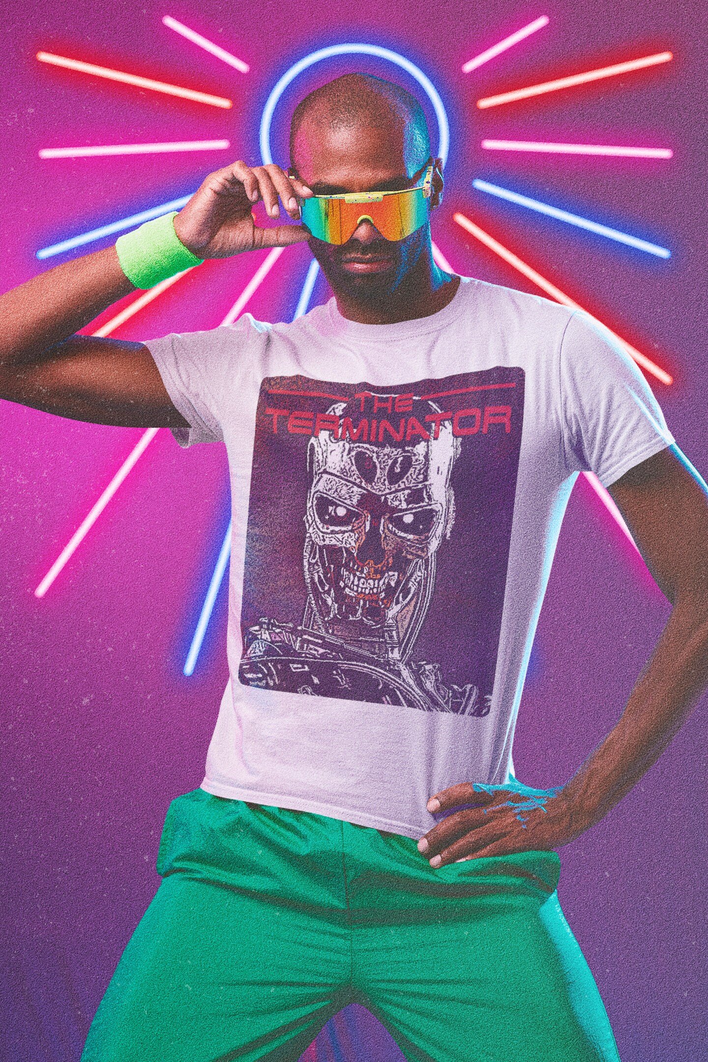 The Terminator Soft T-Shirt, Terminator Movie Poster Shirt sold by Tom ...