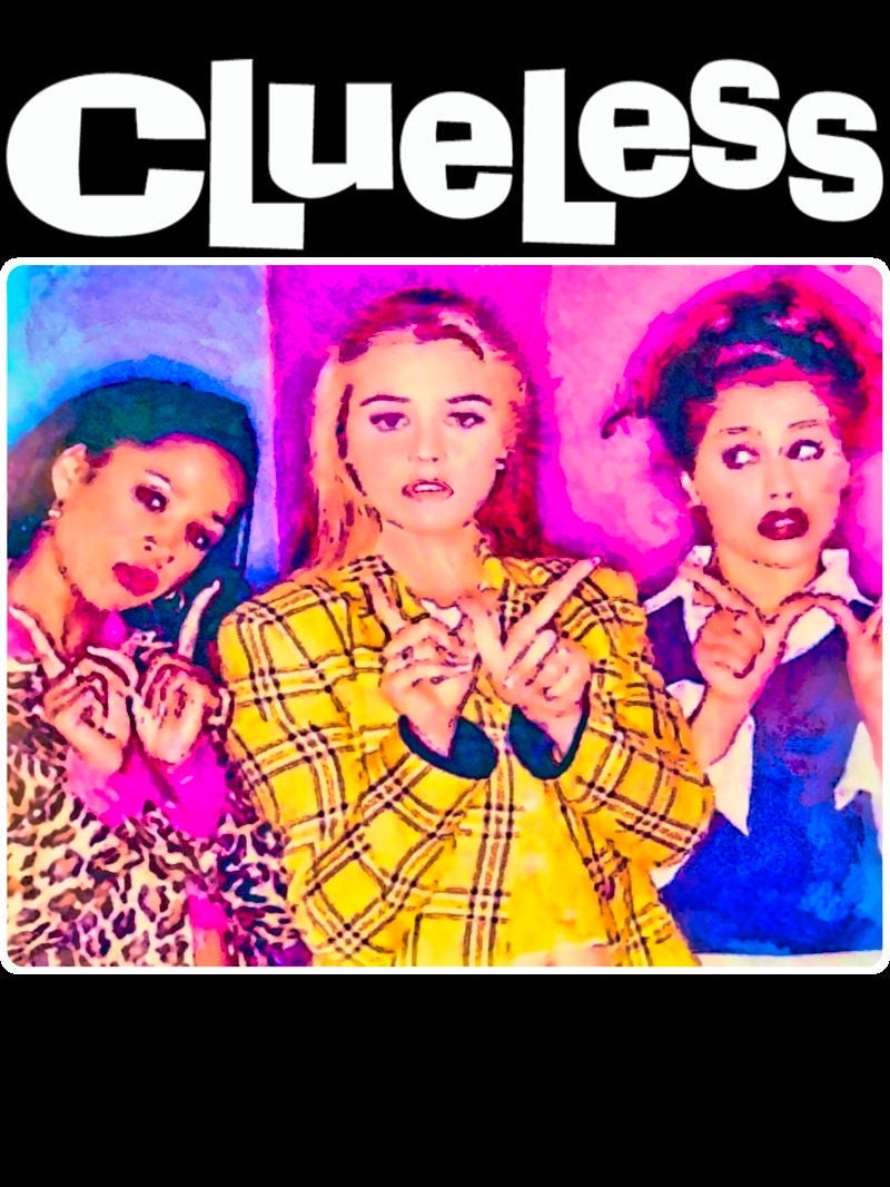 Clueless Soft T-Shirt, Clueless Movie Poster T Shirt, 90s Movie ...
