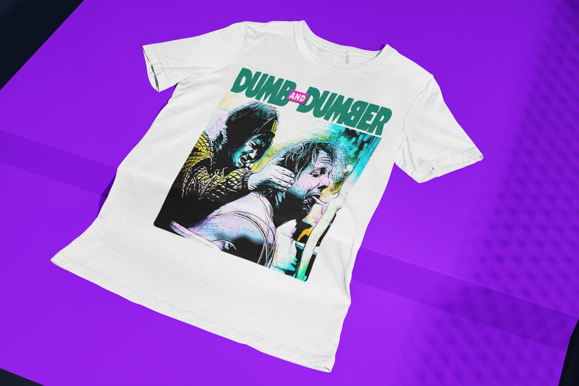 Dumb and Dumber Soft T-Shirt, Dumb and Dumber Movie Poster T Shirt sold ...