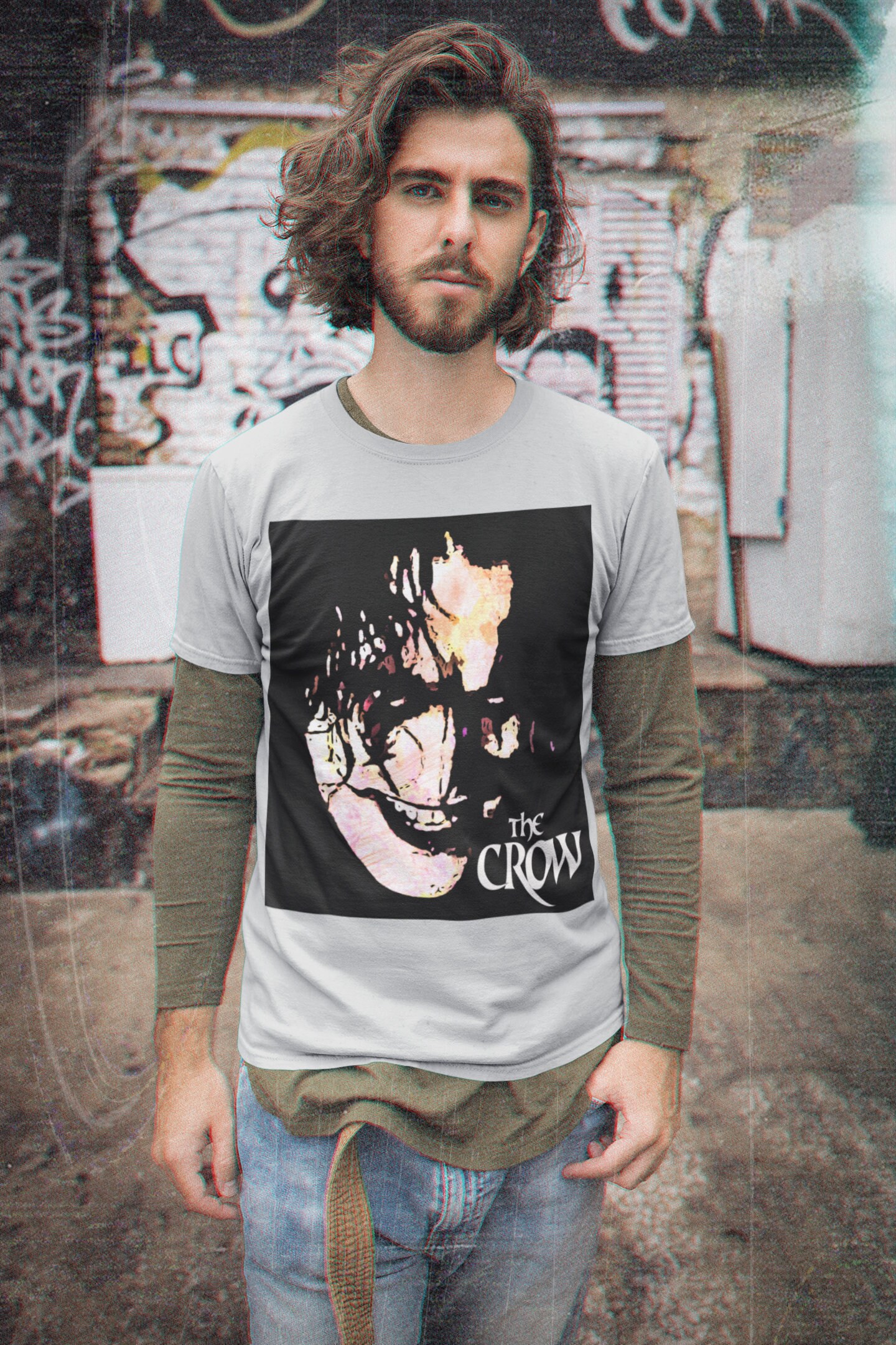 The Crow Movie Soft T-Shirt, The Crow Poster T Shirt, 90s Movie Shirt ...