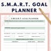 S.M.A.R.T. GOAL Planner| Goal Setting | PRINTABLE | DIGITAL - Etsy