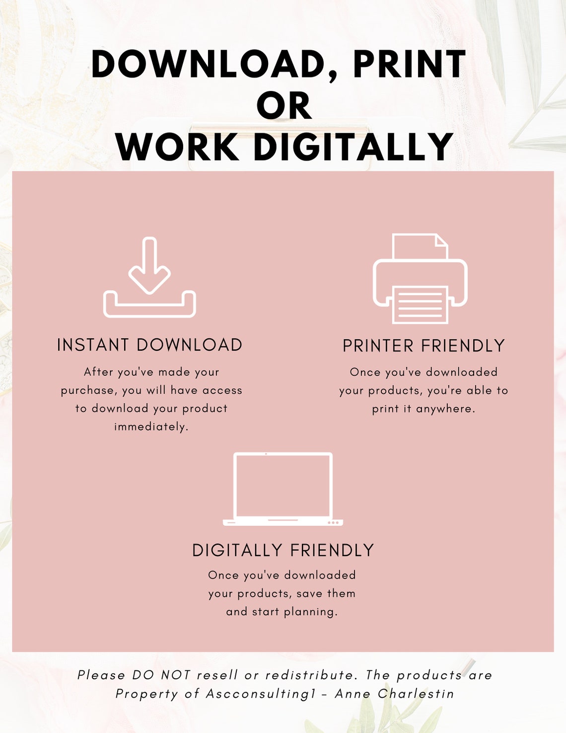 S.M.A.R.T. Goal BRAINSTORMING Goal Setting Printable PDF Digital PDF - Etsy