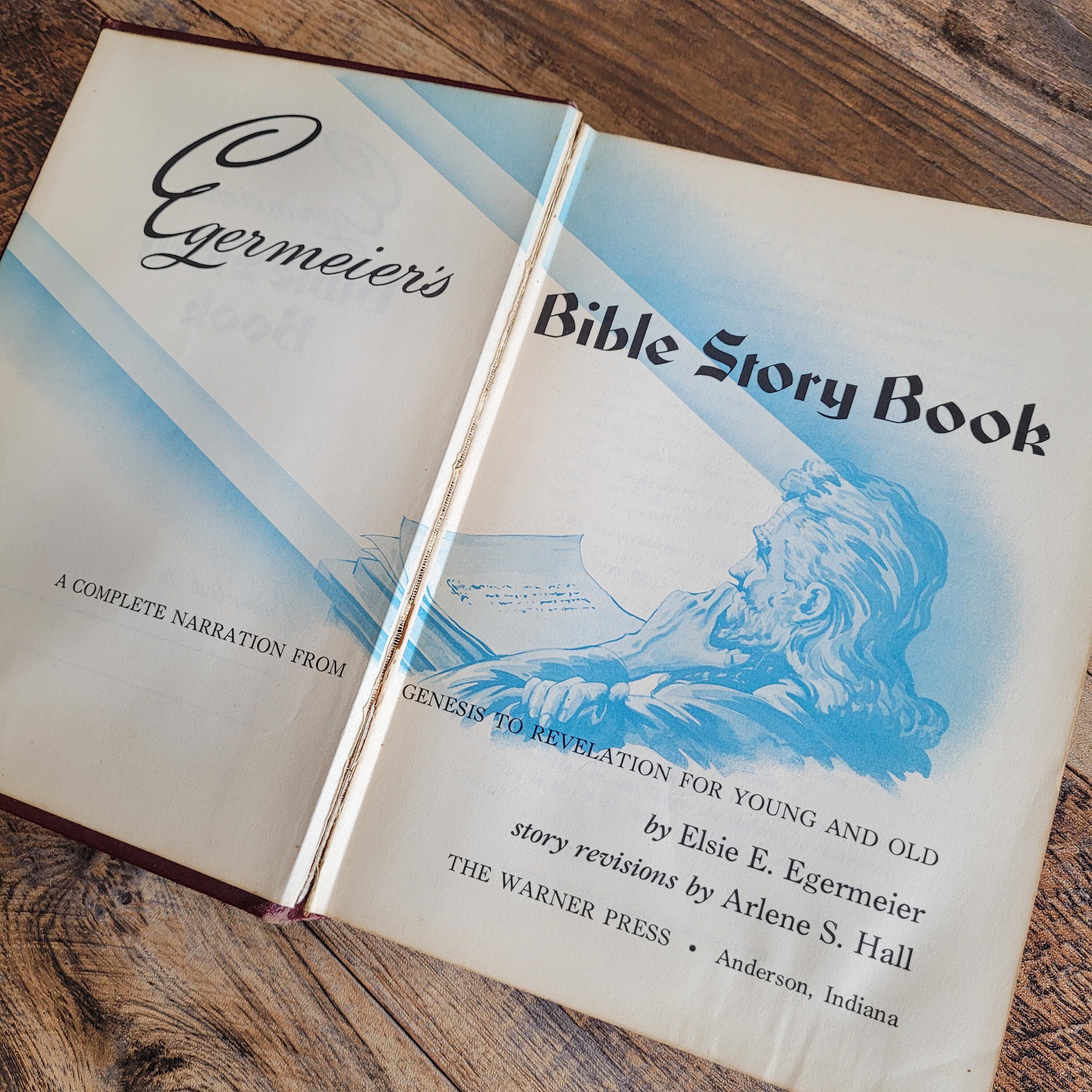 Vintage Bible Story Book Illustrated De Luxe Edition - Etsy