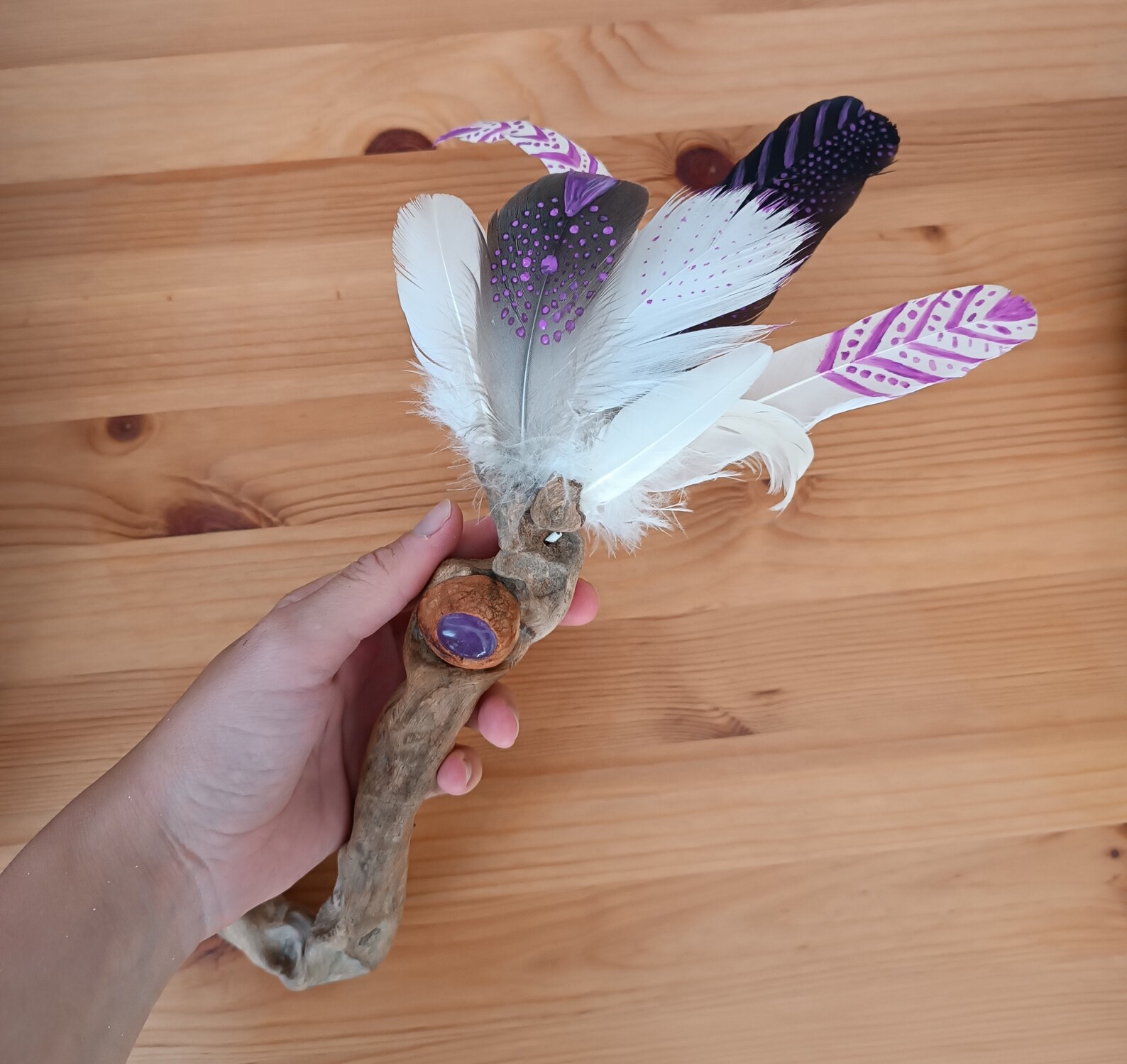 Smudging Feather Fan for Smudging Ritual Shaman Tool - Etsy