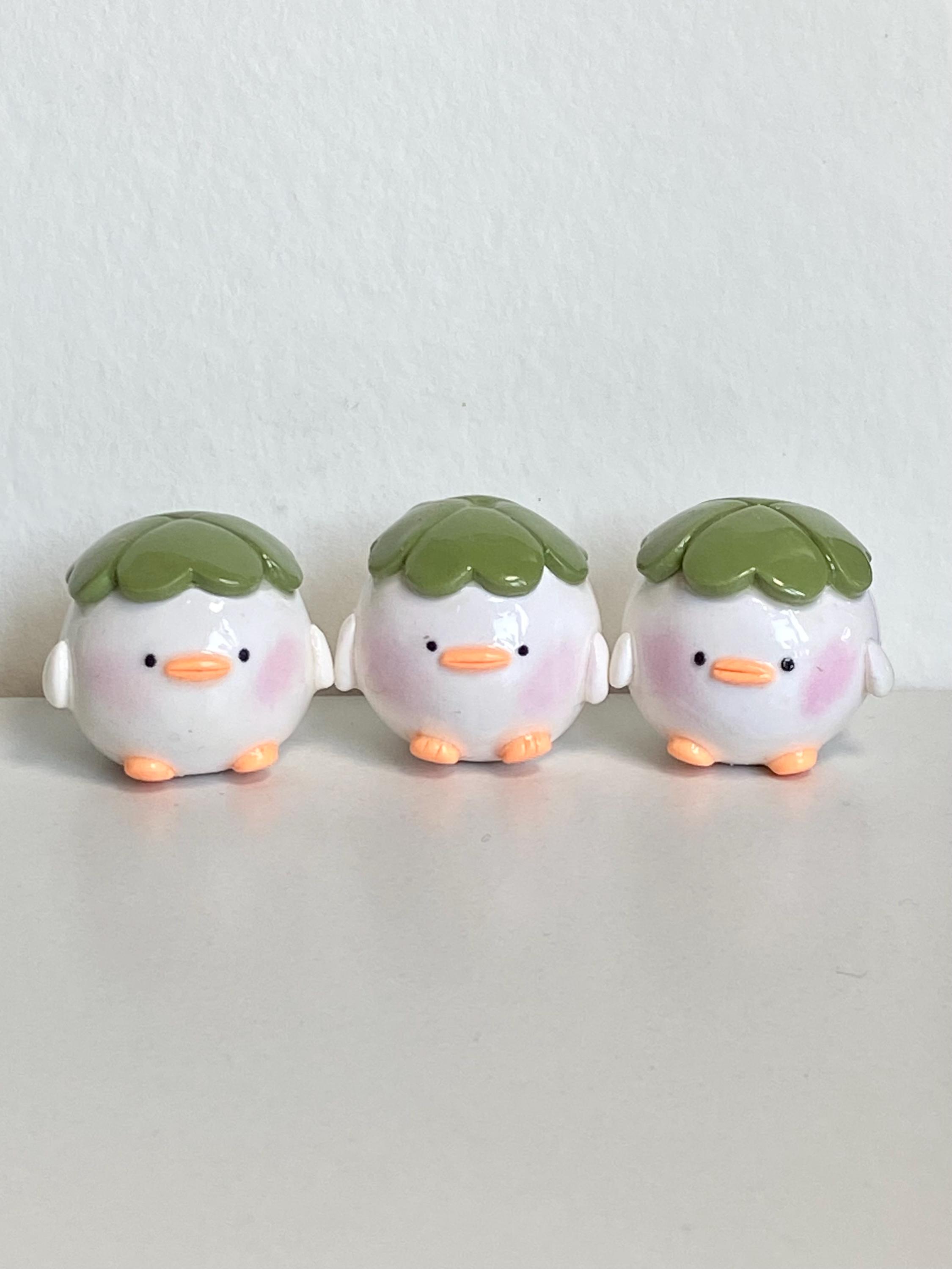 Lucky Charm Clover Duck: Coco | Desk Friends | Desk Buddy | Cute Duck ...