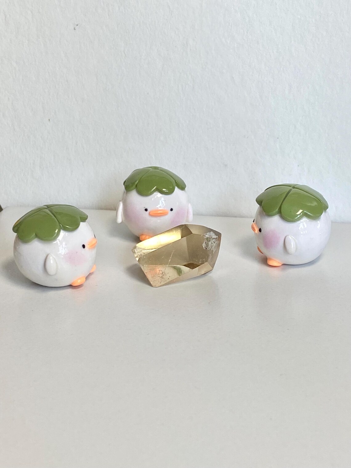 Lucky Charm Clover Duck: Coco | Desk Friends | Desk Buddy | Cute Duck ...