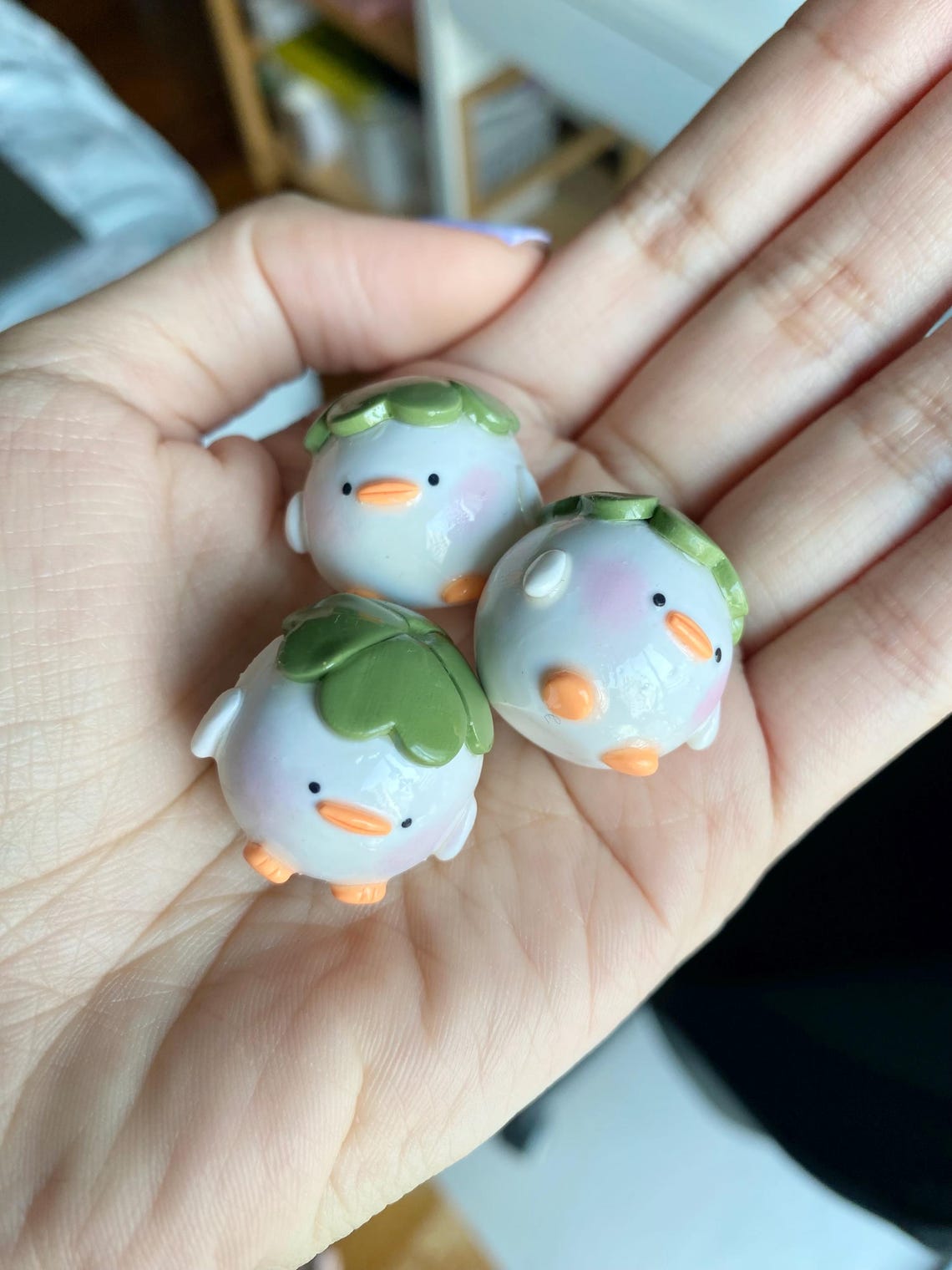 Lucky Charm Clover Duck: Coco | Desk Friends | Desk Buddy | Cute Duck ...