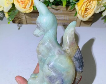 Blue Onyx Fox Quartz - Etsy