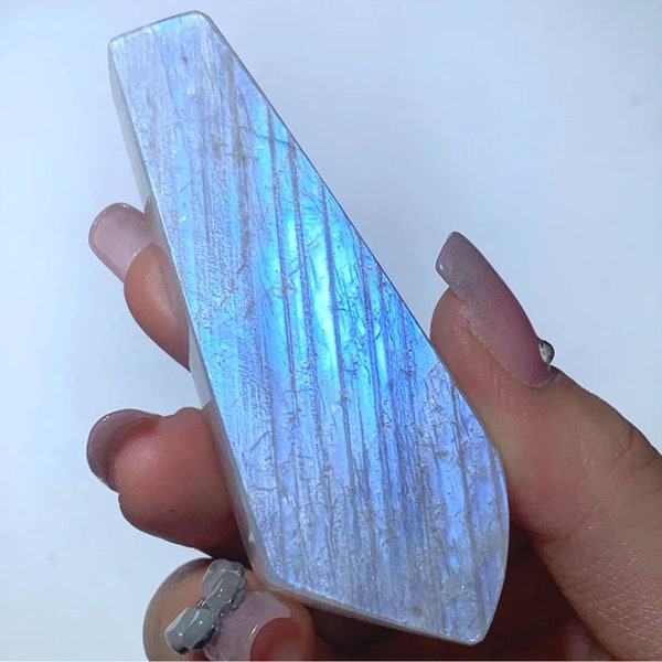 Blue Flash Moonstone - Etsy